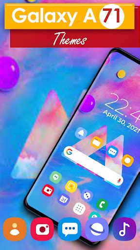 دانلود برنامه Galaxy A۷۱ Themes And Launcher اندروید بازار