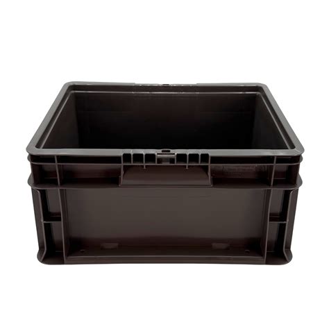 Uline Grey Stackable Bin