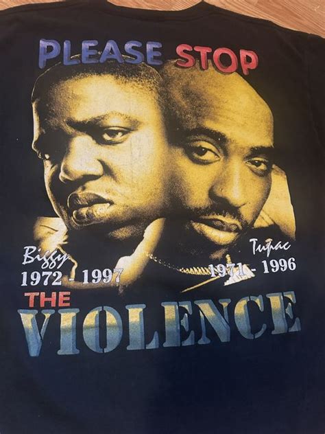 Vintage Biggie Smalls And Tupac Rap Tee Grailed