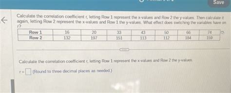 Calculate The Correlation Coefficient R Studyx