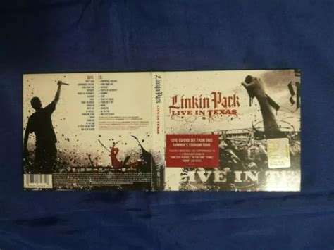 Linkin Park Live In Texas Digipack Cd Dvd £1007 Picclick Uk