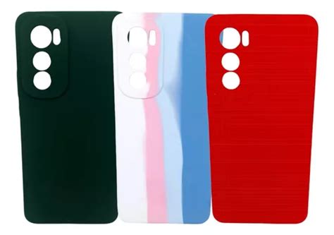 Estuche Silicone Case Cerrado Para Motorola Edge Cuotas sin interés