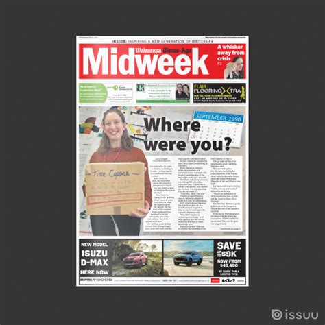 Wairarapa Midweek Wed 8 May Wairarapa Times Age