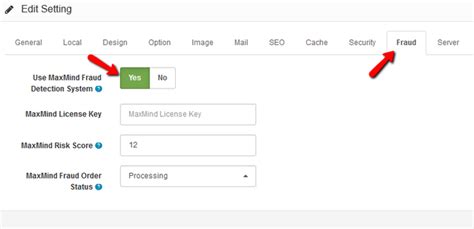 activate maxmind minfraud arastta tutorial fastcomet