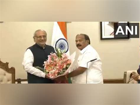 Bjp Mla Kalidas Kolambkar Takes Oath As Pro Term Speaker
