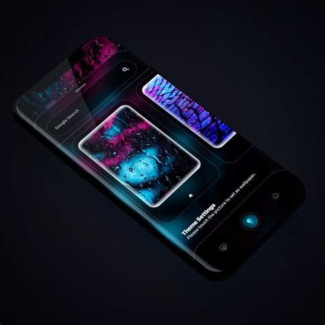 Glassmorphism Theme For Klwp Settings Page