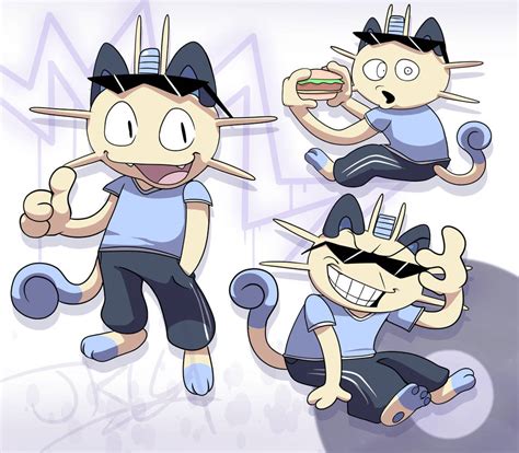 Jay The Meowth Oc By Jaykay64 On Deviantart