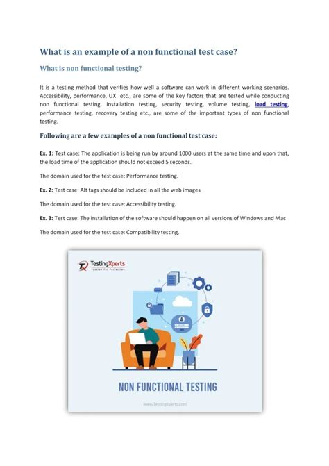 Ppt What Is An Example Of A Non Functional Test Case Powerpoint Presentation Id 12271462