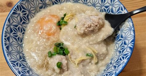 สูตร โจ๊กข้าวโอ๊ตหมูสับ อาหารเช้า ครัวต่างแดน โดย ครัวนุ้งแคท Cookpad