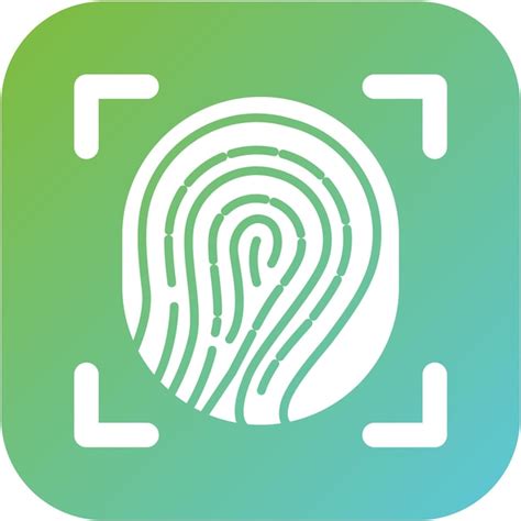 Premium Vector Vector Design Biometric Icon Style