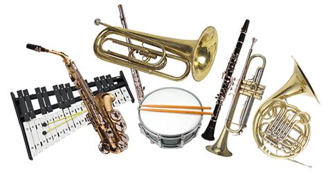 all band instruments