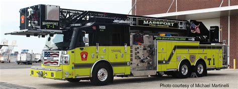 Fire Replicas Massport Fire Rescue Truck 1 Rosenbauer 101 Cobra