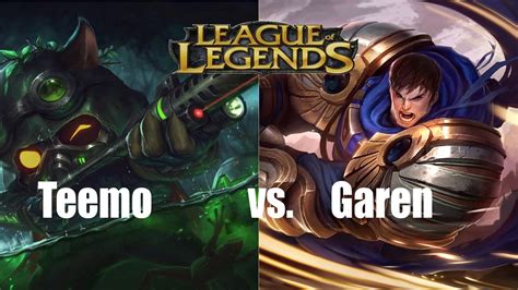 OMEGA SQUAD TEEMO VS GAREN PRE SEASON 6 LEAGUE OF LEGENDS YouTube