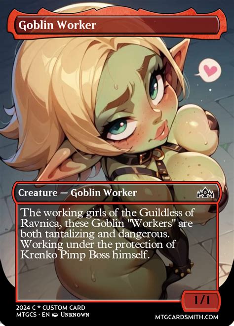 Rule 34 Ai Generated Cardgame Goblin Goblin Female Token 11253992