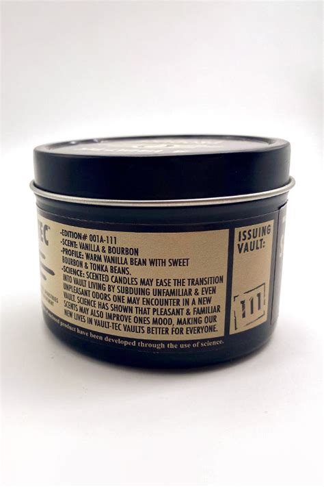 Fallout Special Issue Scented Candle Official Bethesda Gear Store