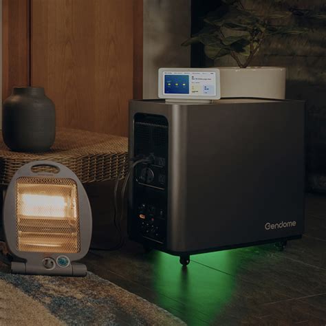 Home 3000 Portable Power Station 3072wh And 3000w Gendome