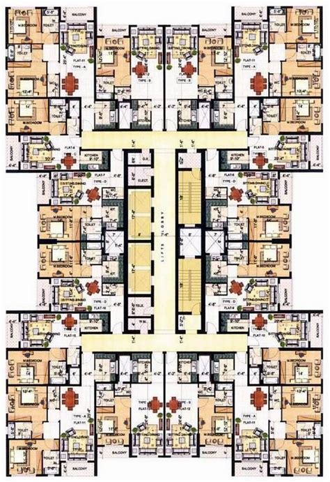 Image Associée Architectural Floor Plans Floor Plans Apartment