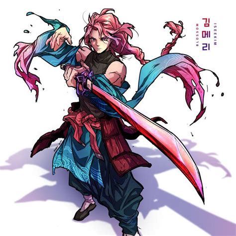 Mary Kim Iseekim Twitter Character Art Character Design Anime