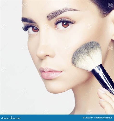 Face Makeup Stock Image Image Of Health Glamour Luxurious 61859711