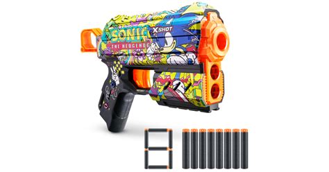 Zuru X Shot Skins Flux Sonic The Hedgehog Více Druhů Sparkys