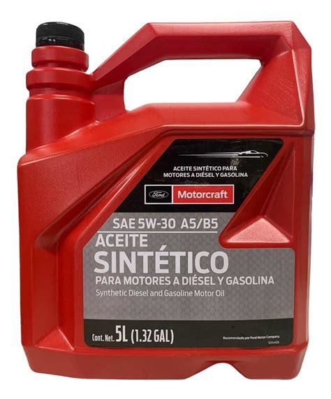 Aceite Sintético Motorcraft 5w-30. | AFINACIONES SOLORIO