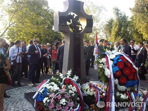 В Белграде открыли памятник русским и сербским воинам Первой Мировой