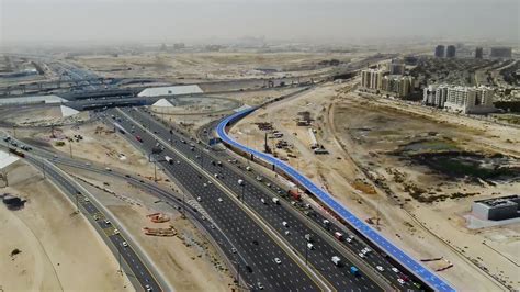 Rta Opens Two Major Bridges As Part Of Garn Al Sabkha Street Intersection Development Project