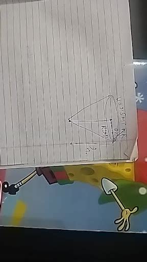 A Particle Describes A Horizontal Circle Of Radius Mathrm R In A Conica