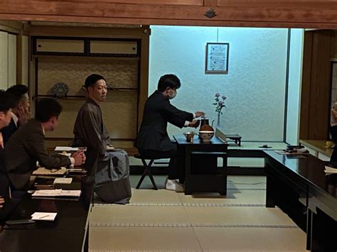 上田宗箇流直心会が10月例会 異国情緒茶の湯例会を開催 一般社団法人広島青年会議所