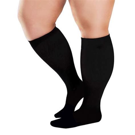 4xl Chyoung Plus Size Sports Compression Socks For Women And Men Extra