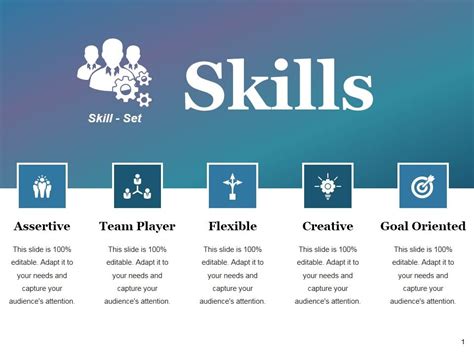 Skills Ppt PowerPoint Presentation Portfolio Icons