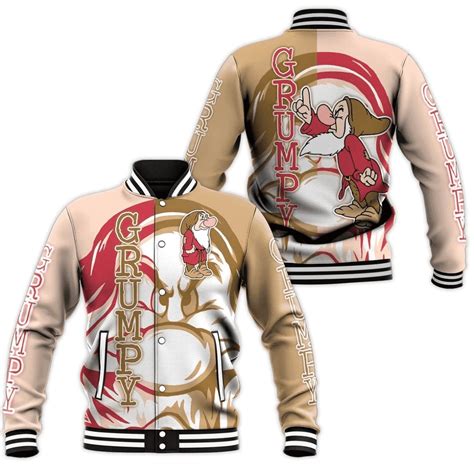 Disney Grumpy Dwarf Disney Grumpy Dwarf Cartoon 392 T Lover Baseba