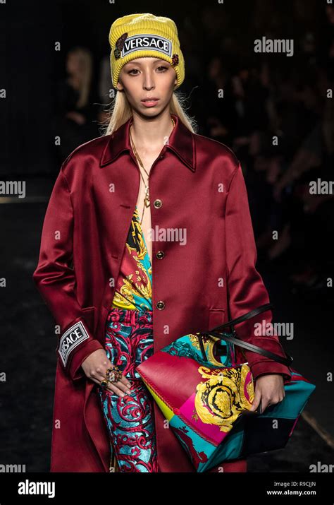 New York Ny December 02 2018 Issa Lish Walks The Runway At The