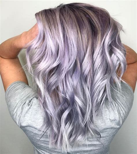 Dusty Lavender Hair Color Julianne Peralta
