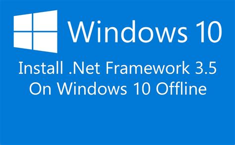 Installare Offline Le NET Framework In Windows Usando DISM PC GURU