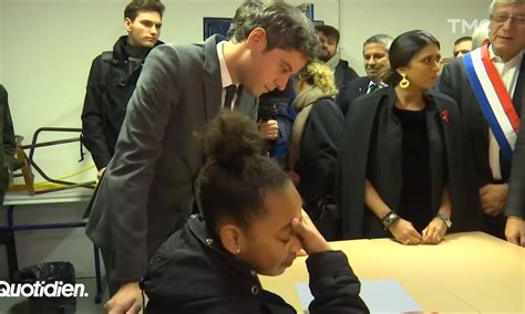 La visite interminable de Gabriel Attal dans un collège Quotidien TMC