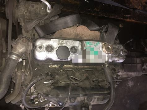 Isuzu 4jg2 Engine Lorry Used Spare Parts Engine Gearbox Malaysia