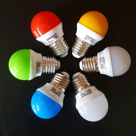 Jual Lampu Led Ekonomat W Watt Deko Lampu Warna Lampu Tidur Grosir Shopee Indonesia