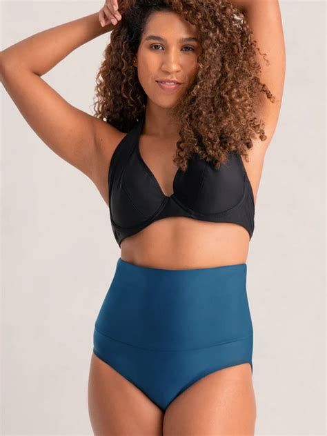 Shapermint Essentials High Waisted Control Swim Bottom