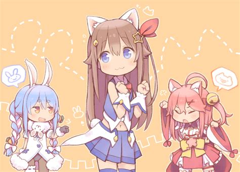 Usada Pekora Sakura Miko Usada Pekora Don Chan Tokino Sora And
