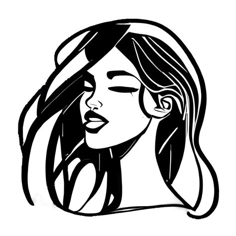 Linedrawing Woman · Creative Fabrica