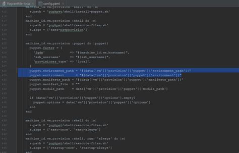 Php Puphpet Build Error Invalid Option Manifestdir Stack Overflow