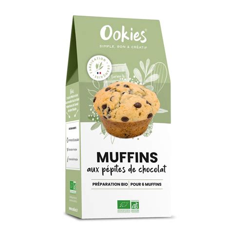Muffins aux pépites de chocolat Ookies 280 g