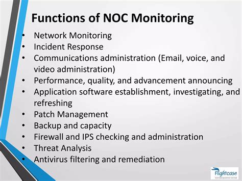 Network Operations Center Noc Pptx