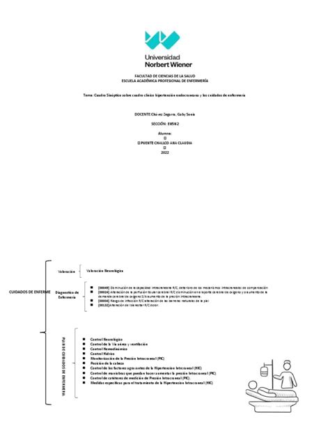 Hipertensión Endocraneana Y Cuidados De Enfermería Pdf Hipertensión