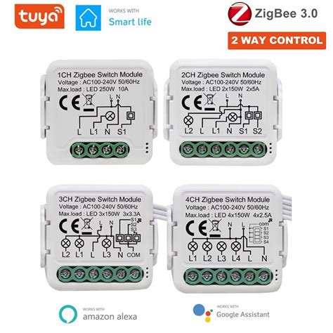 Tuya Smart Switch Zigbee Universal Complete Home Automation Control