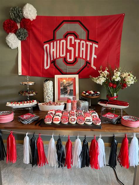 College Themed Grad Party Dessert Table Grad Party Theme Grad Party