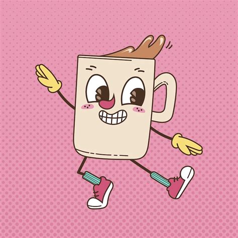Kaffeetasse Comic Bilder Kostenloser Download Auf Freepik