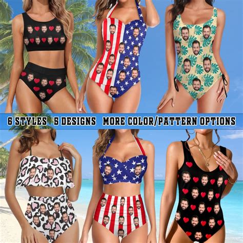 American Flag Bathing Suit Etsy