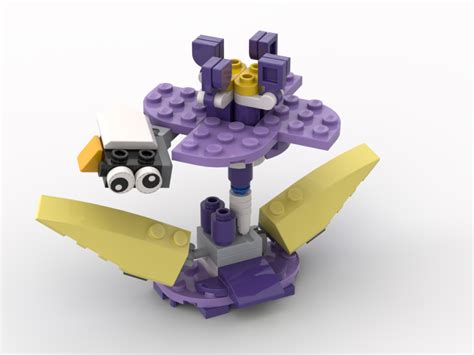 Lego Moc Spinning Flower By Eva001 Rebrickable Build With Lego